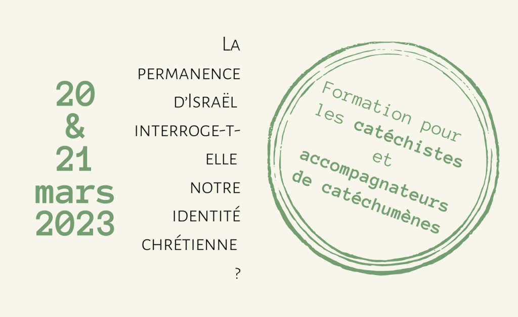 Colloque SNCC/SNRJ en présentiel ou en visio : La permanence d'Israël ...